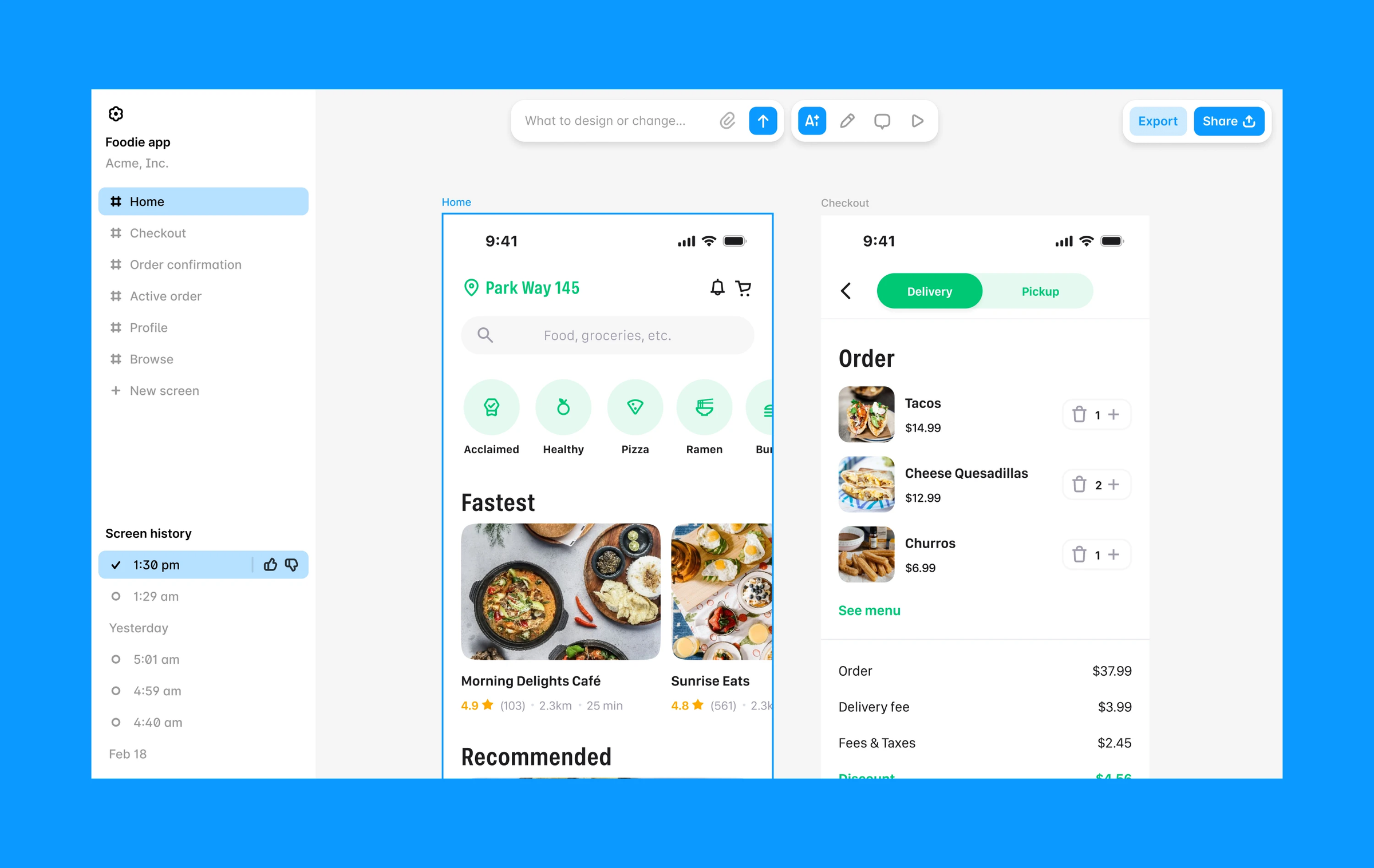 Build full-stack web apps with AI